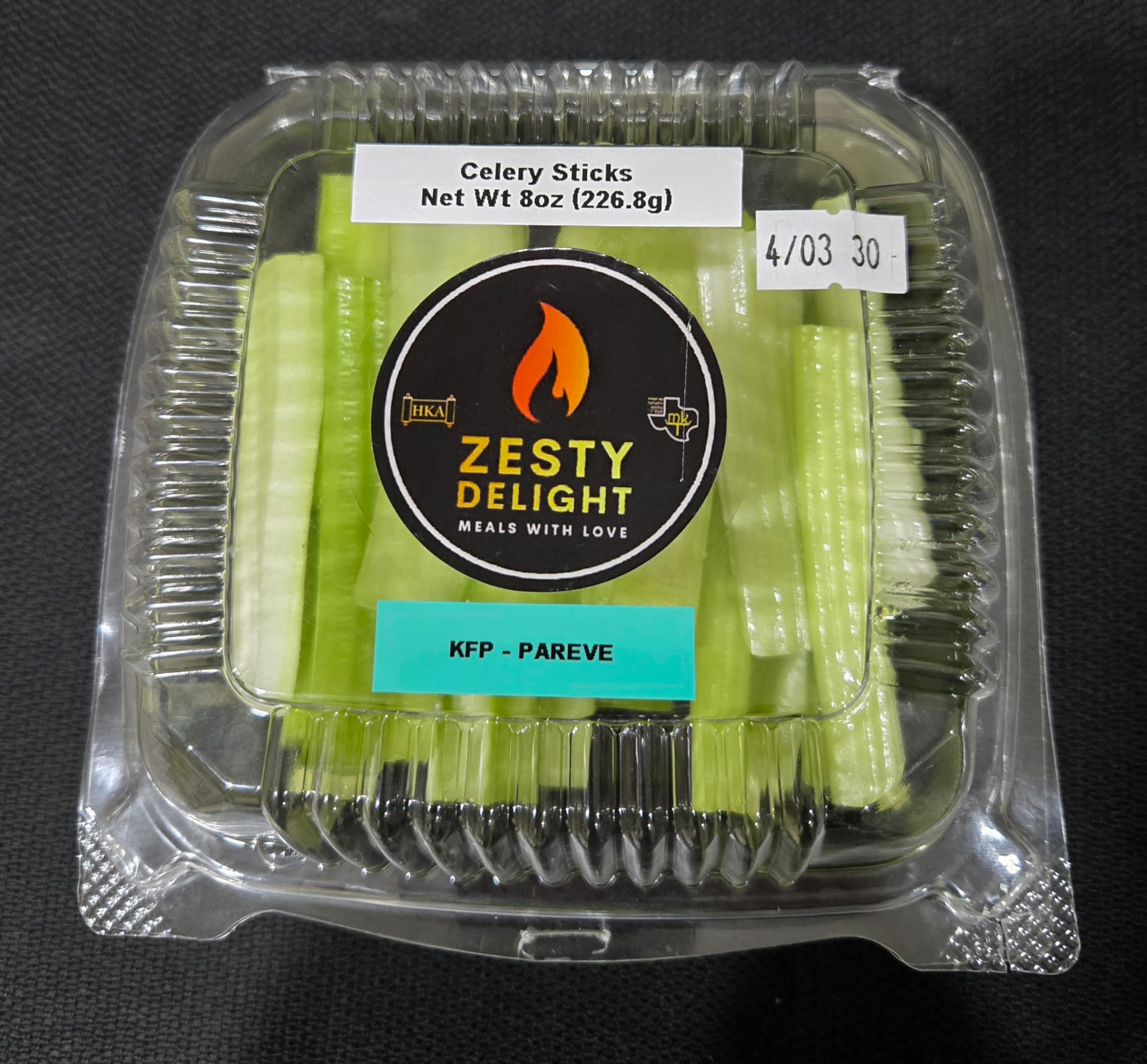 Celery Sticks – Zesty Delight